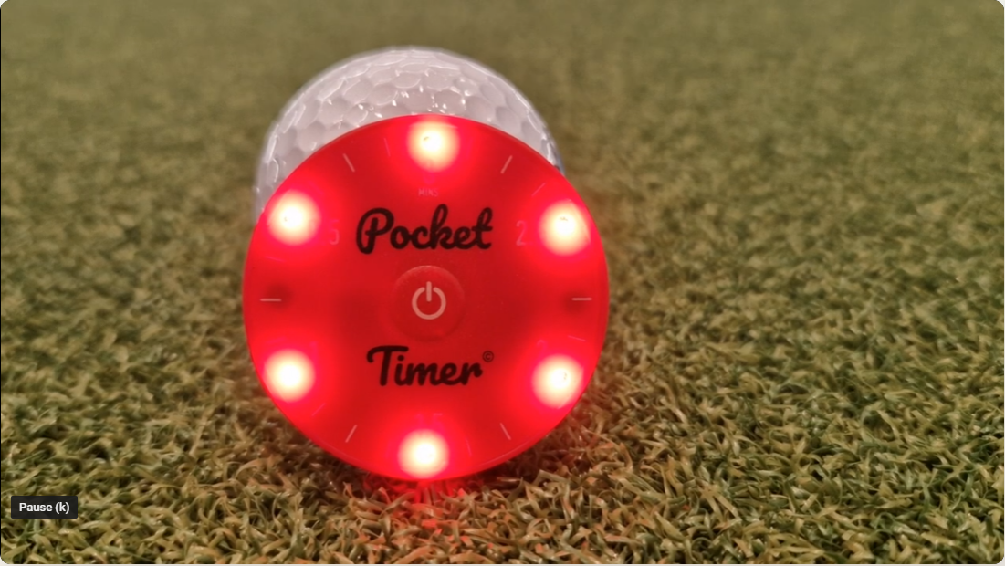 Pocket Timer - The Lost Golf Ball Score Saver - 3 Minute Timer